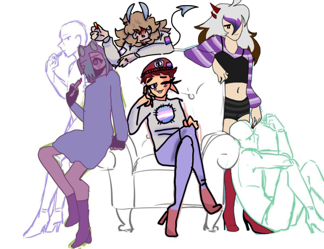 Collab with people - ibisPaint