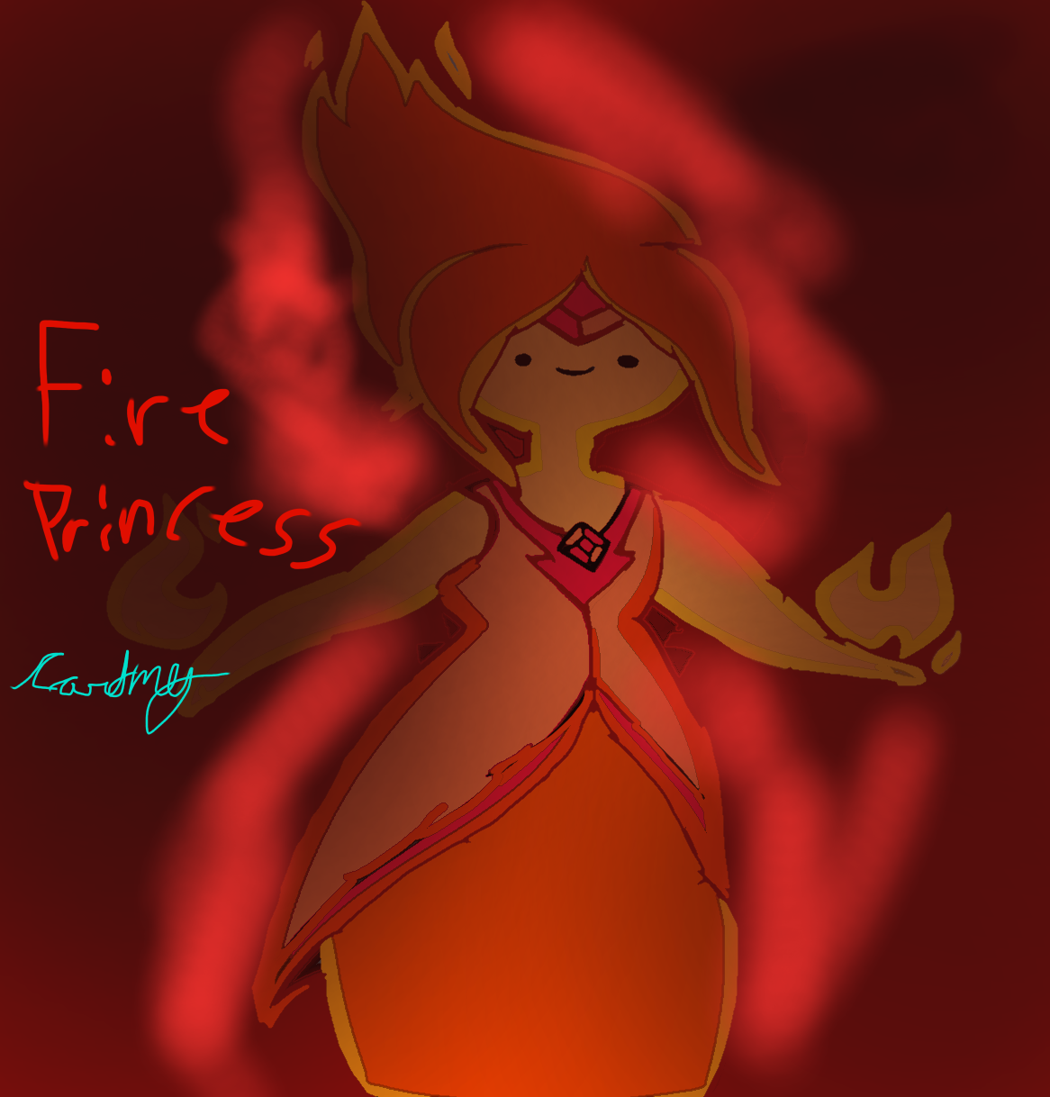 Fire Princess Adventure Time - ibisPaint