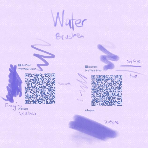 Water Brushes - ibisPaint