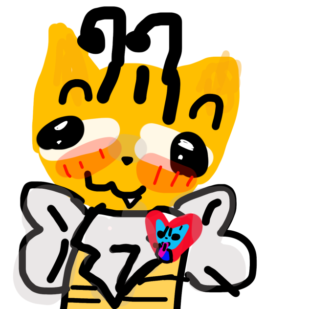 cat bee - ibisPaint