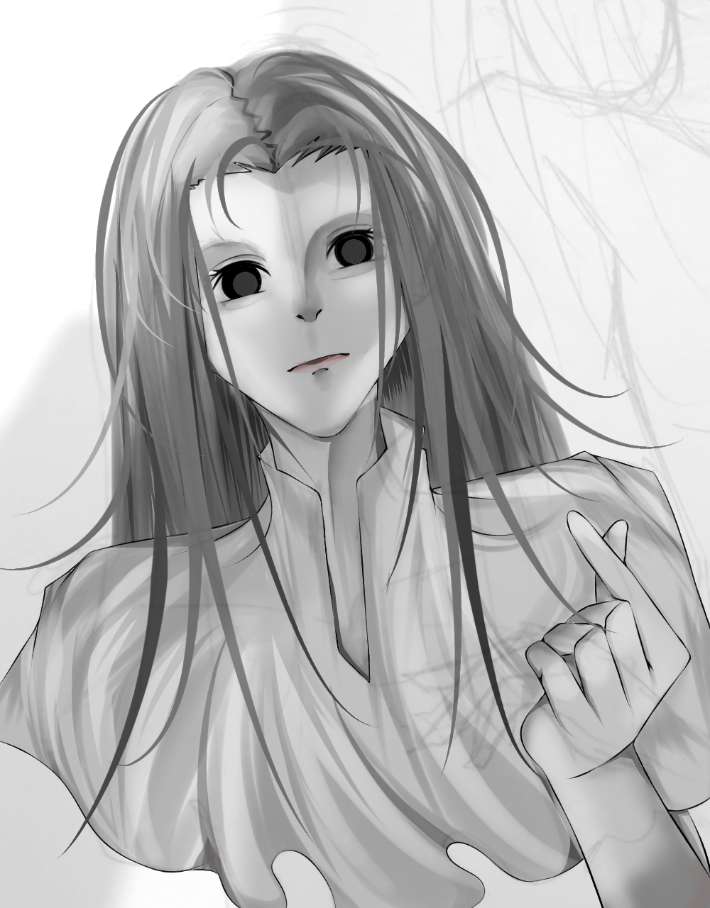 Ilumi Fan Art Gray Scale - ibisPaint