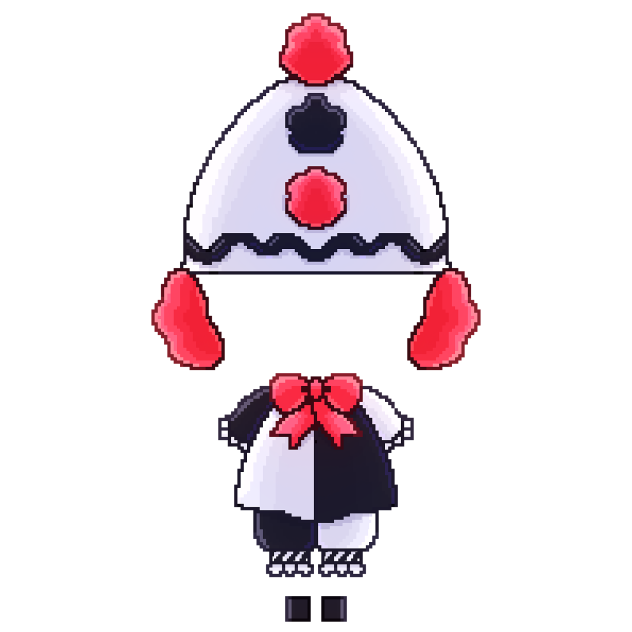 clown costume (pixel) - ibisPaint