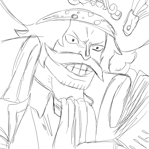 Gold roger (one piece) - ibisPaint