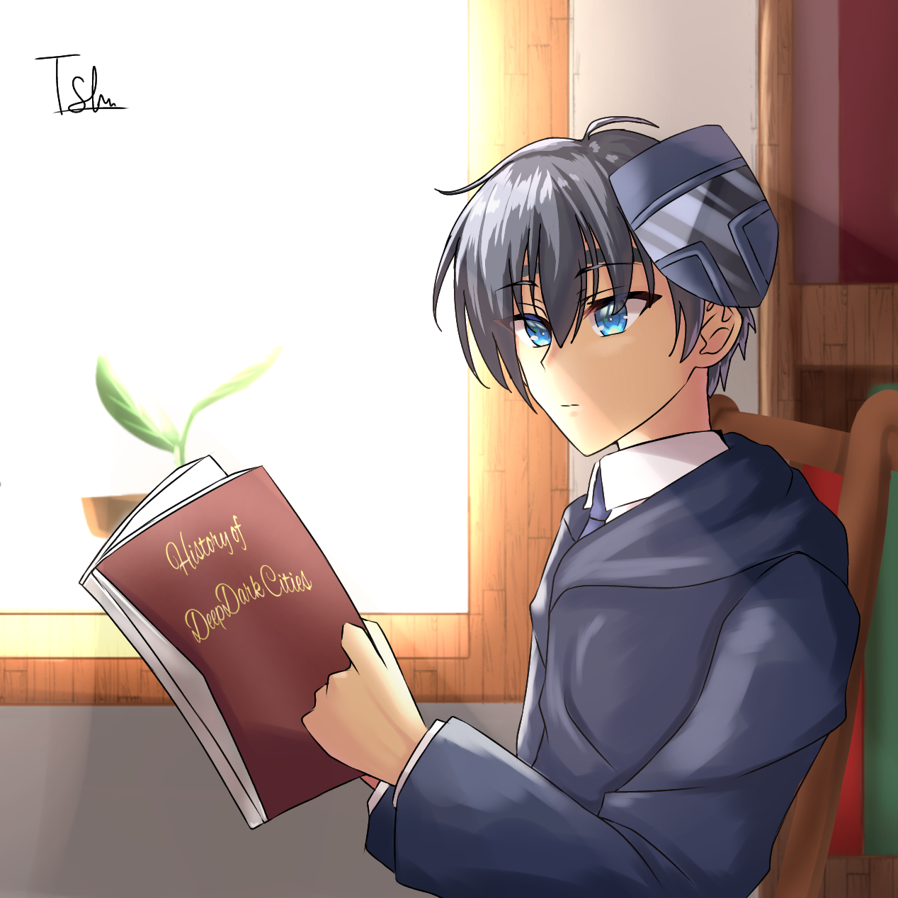 ZET22 Reading a Book - ibisPaint