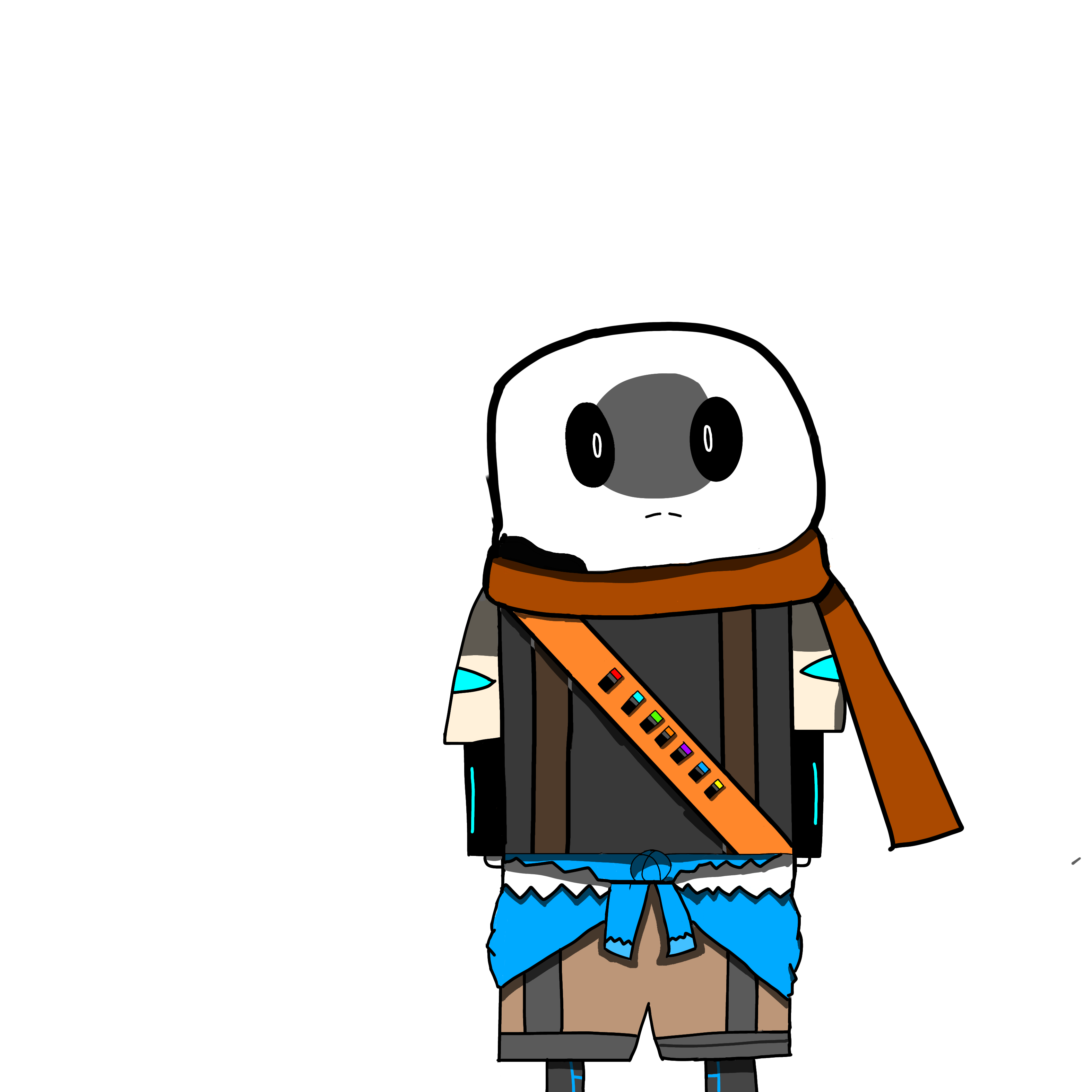 ink sans mistake ( fail ) - ibisPaint