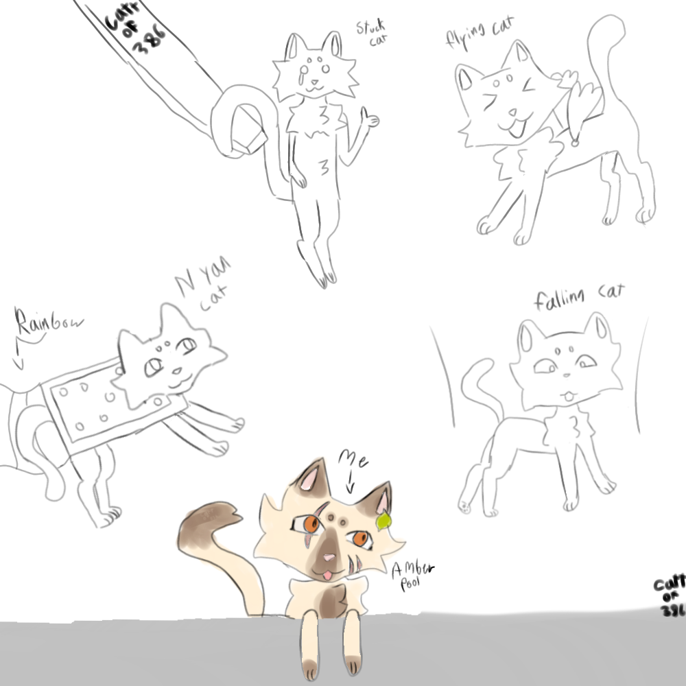 Warrior cats collab - ibisPaint