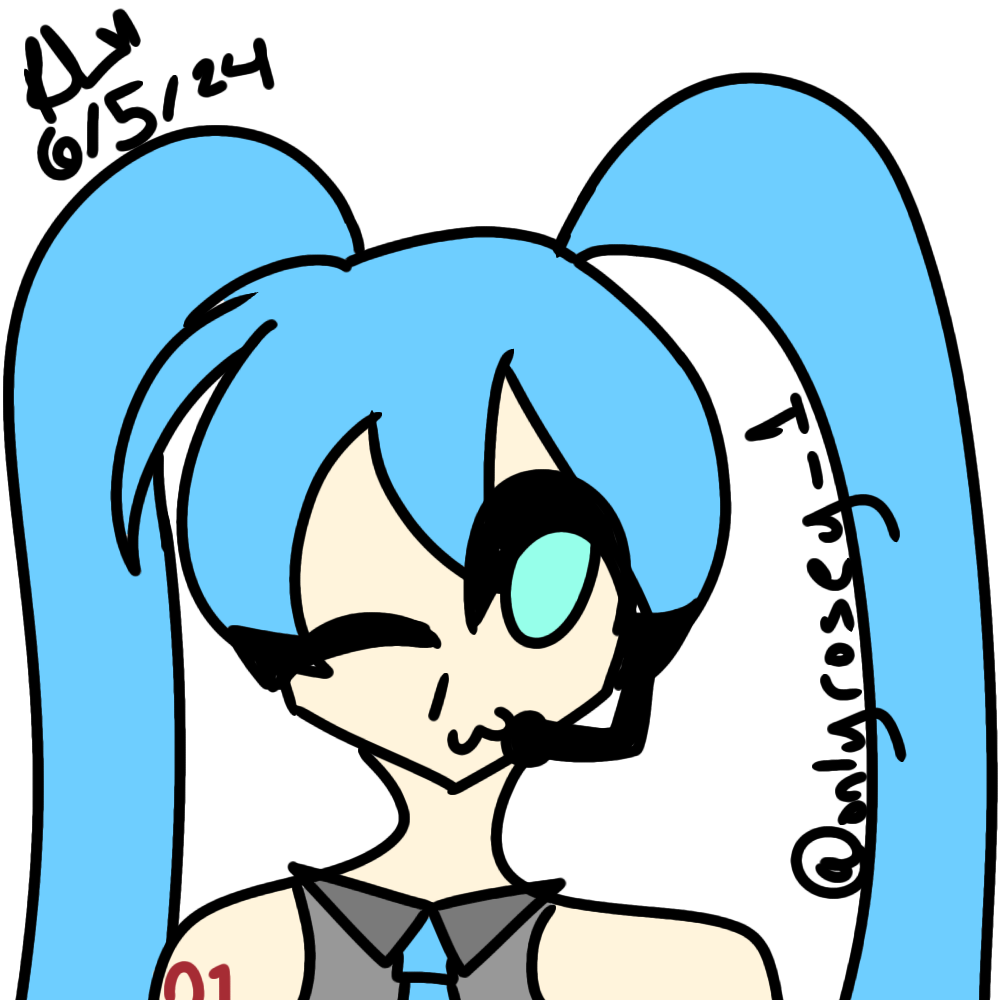 dollar store miku - ibisPaint