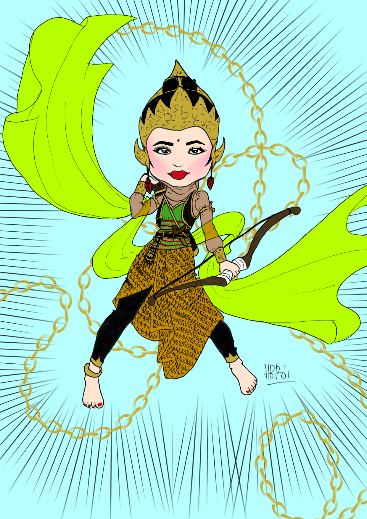Srikandi - ibisPaint