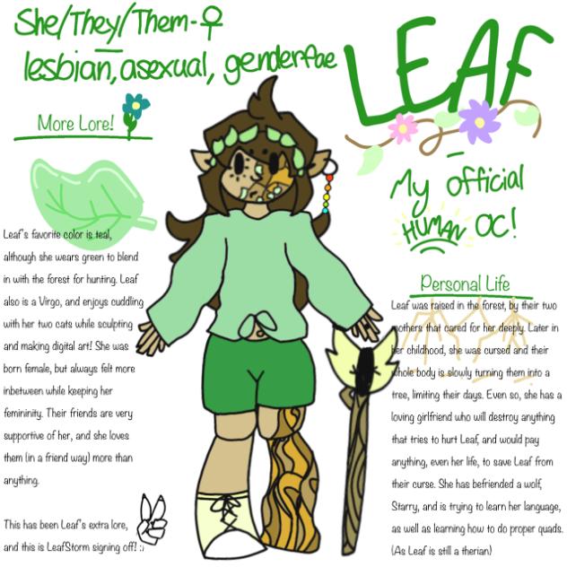 Official Human OC - Leaf!! - ibisPaint