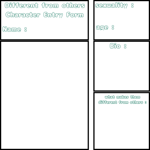 Character Entry Form - ibisPaint