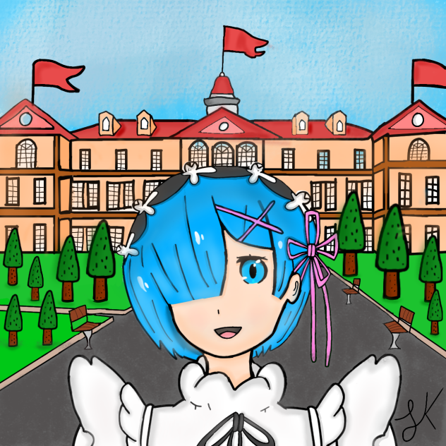 rem de re zero - ibisPaint