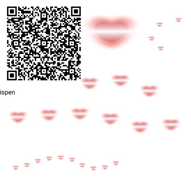 kiss 💋 brush and qr code - ibisPaint