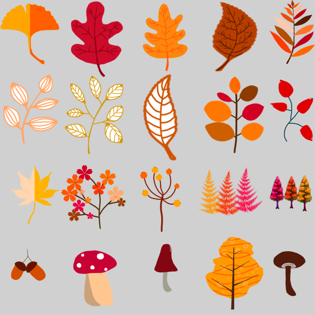 Autumn Scenery Icon - ibisPaint