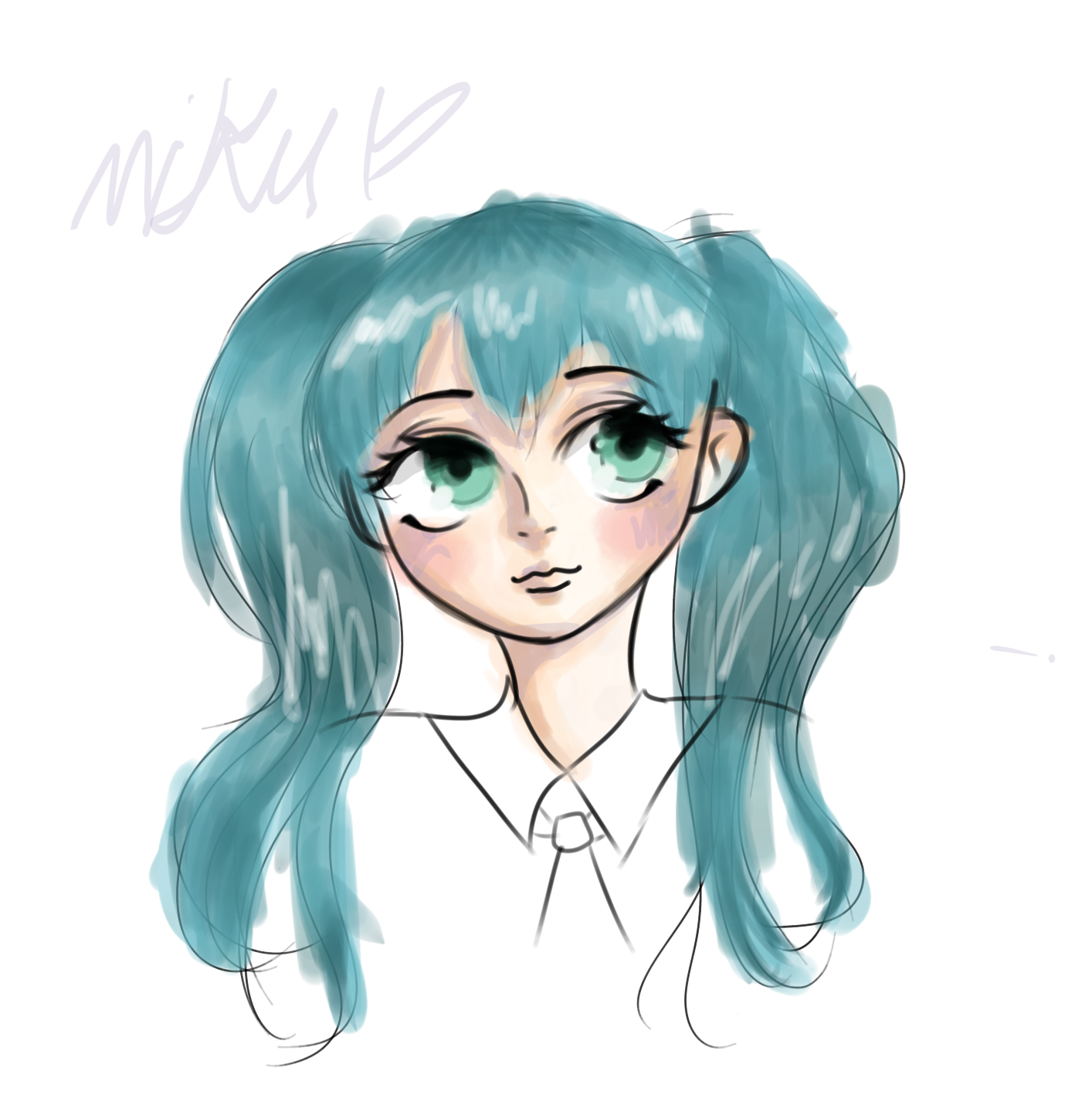 Hatsune Mikuu - ibisPaint