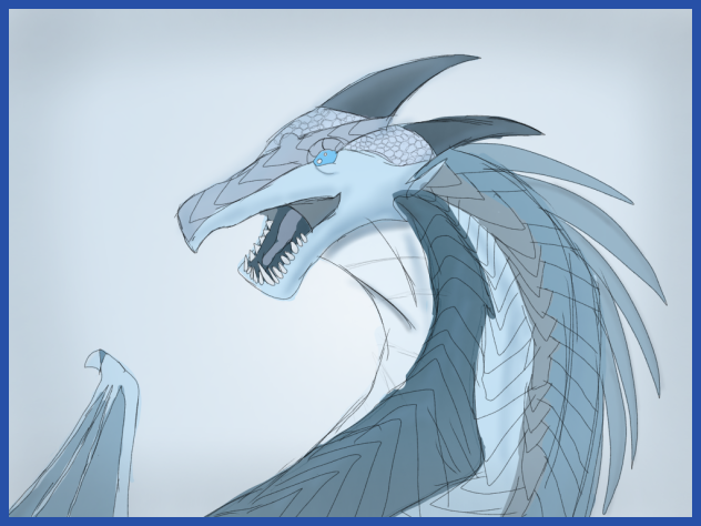 Mah New Pfp! Snowstorm Of The IceWings - ibisPaint