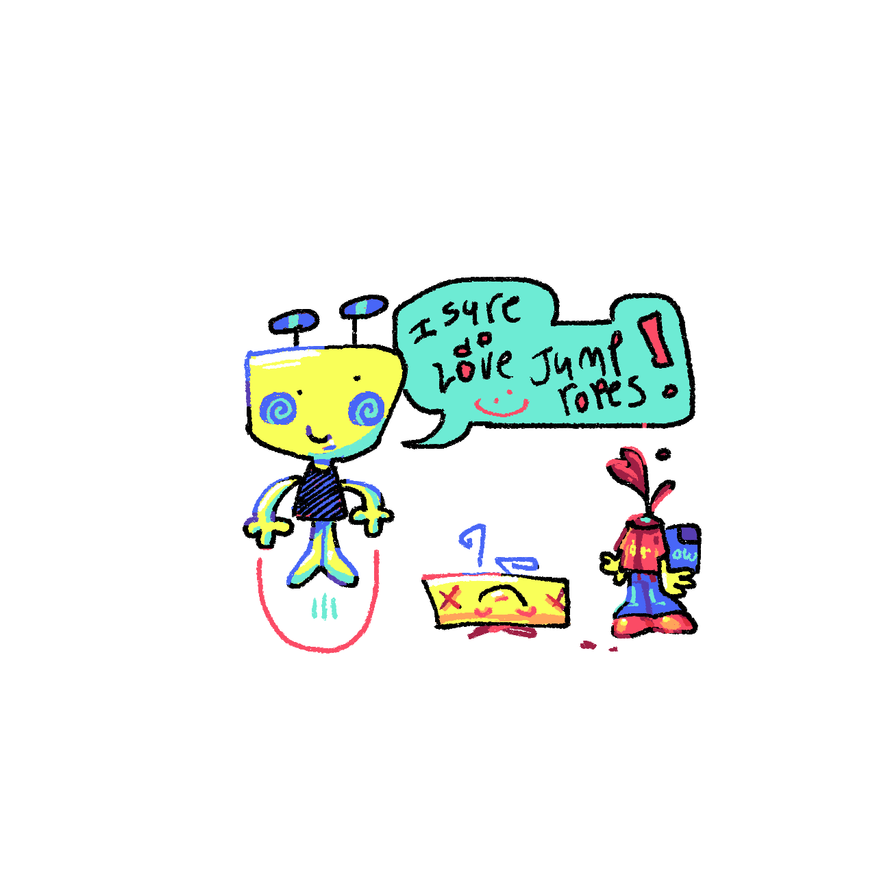 Jump rope jim-bob - ibisPaint