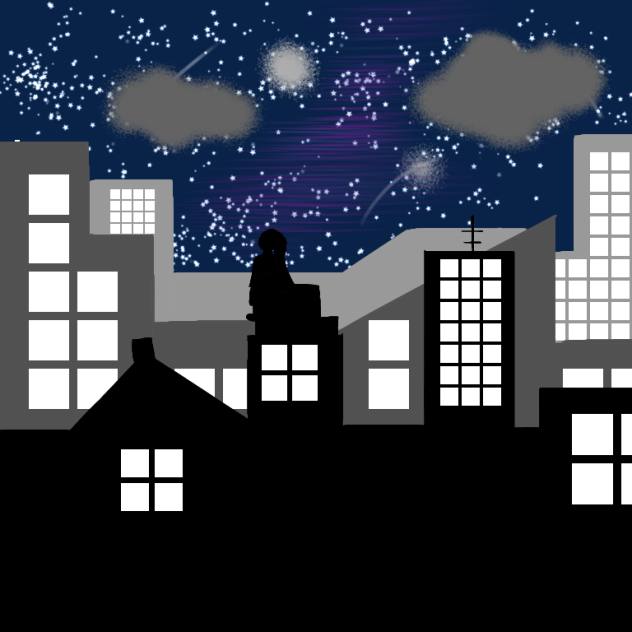 City sky - ibisPaint