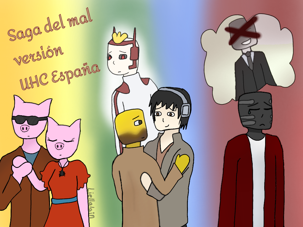 Saga del mal versión UHC España. - ibisPaint