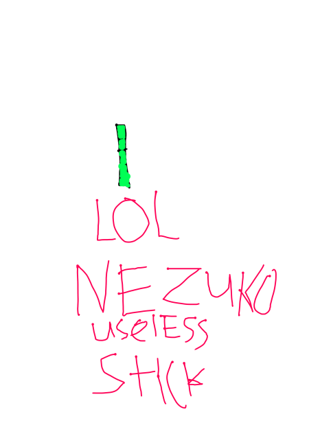useless stick or bamboo - ibisPaint