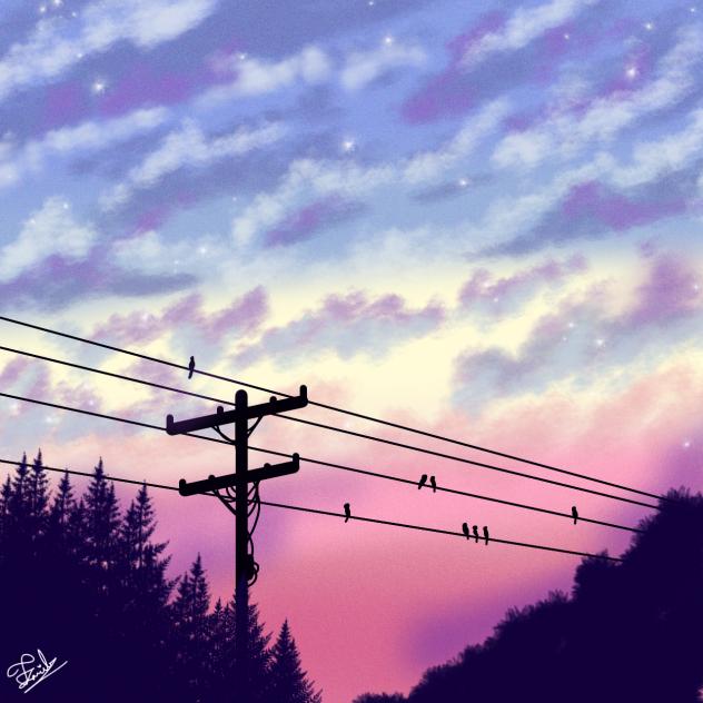 Evening 🌆 - ibisPaint