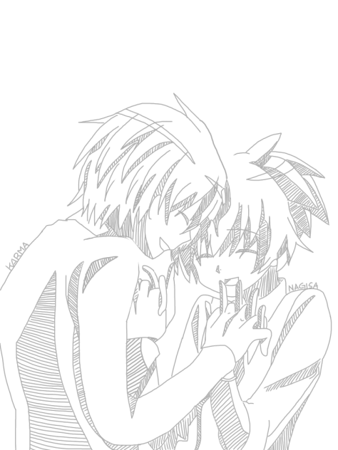 Akabane Karma, Shiota Nagisa - ibisPaint