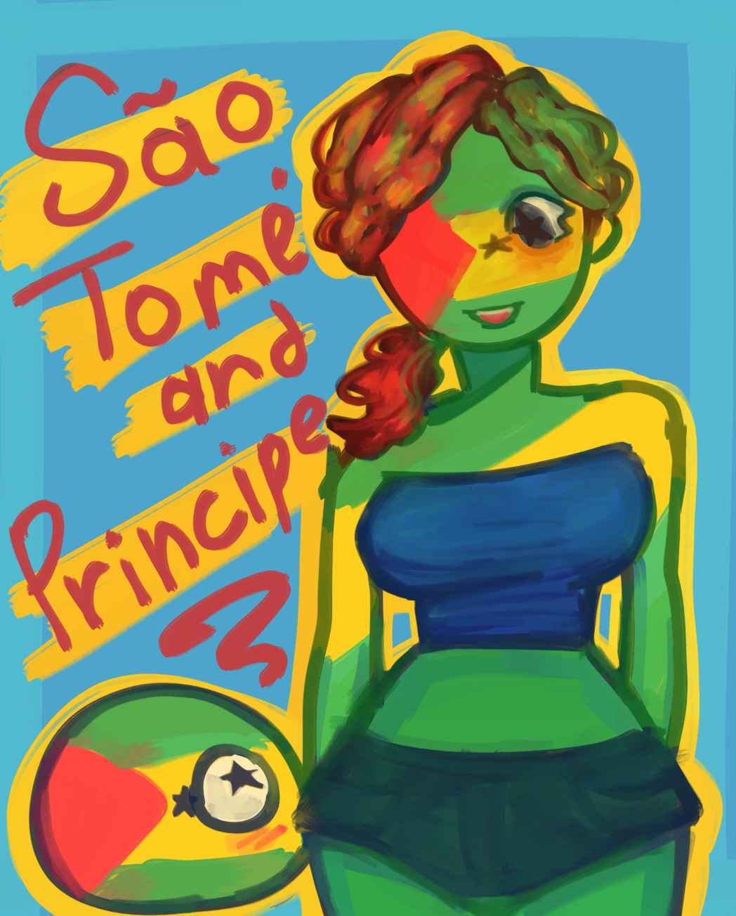São Tomé and Príncipe - ibisPaint