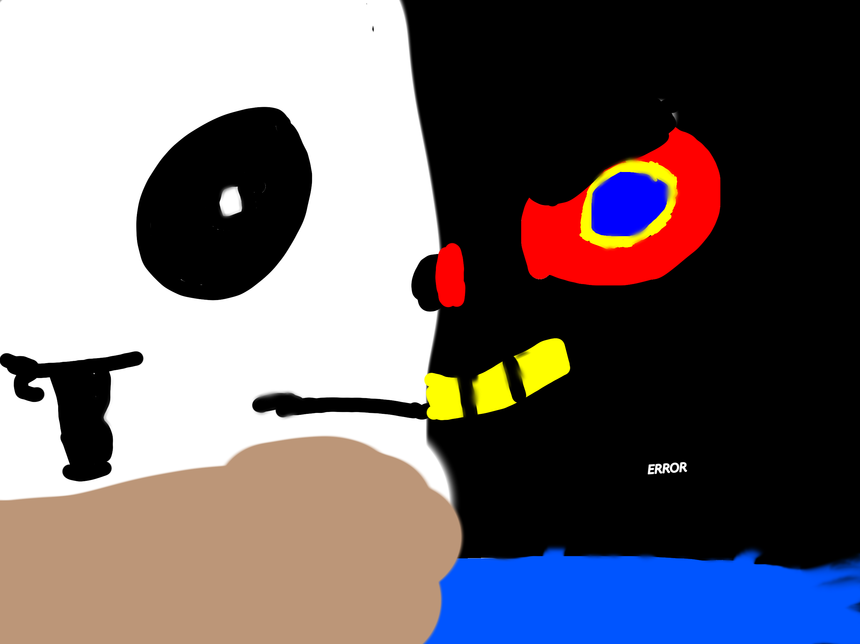 An inking mistake - ibisPaint