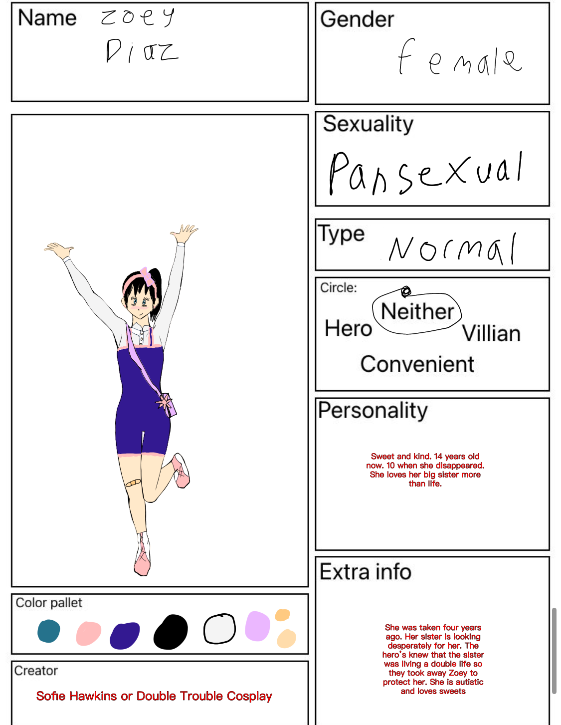 Zoey Diaz - ibisPaint