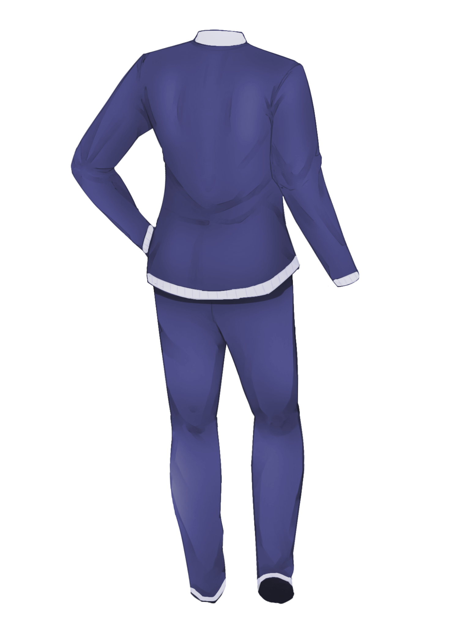 IBM32018 PE jacket back view - ibisPaint