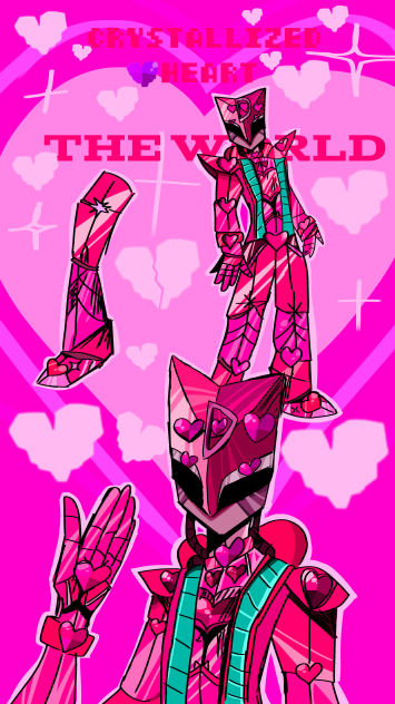 Crystallized heart🔮 - ibisPaint