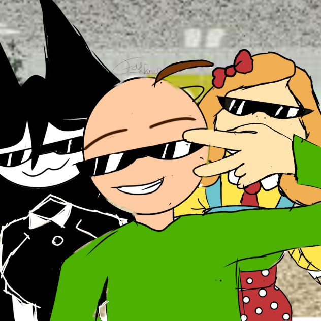 baldi miss circle and miss delight - ibisPaint