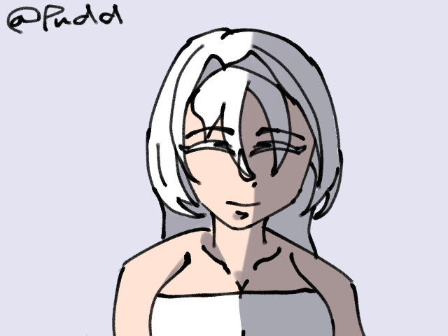 The way she smiles… - ibisPaint