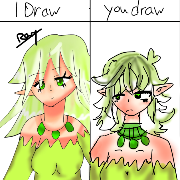 My draw you draw - ibisPaint