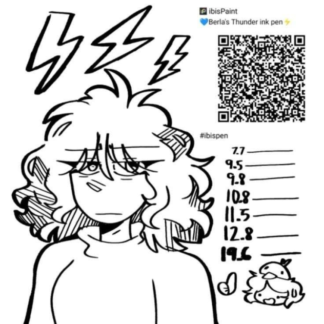 berla thunder - ibisPaint