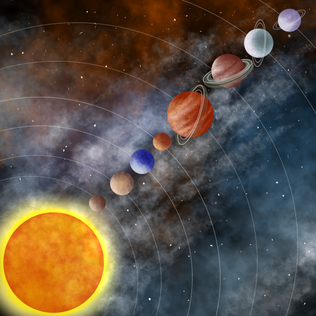 The Solar System - ibisPaint