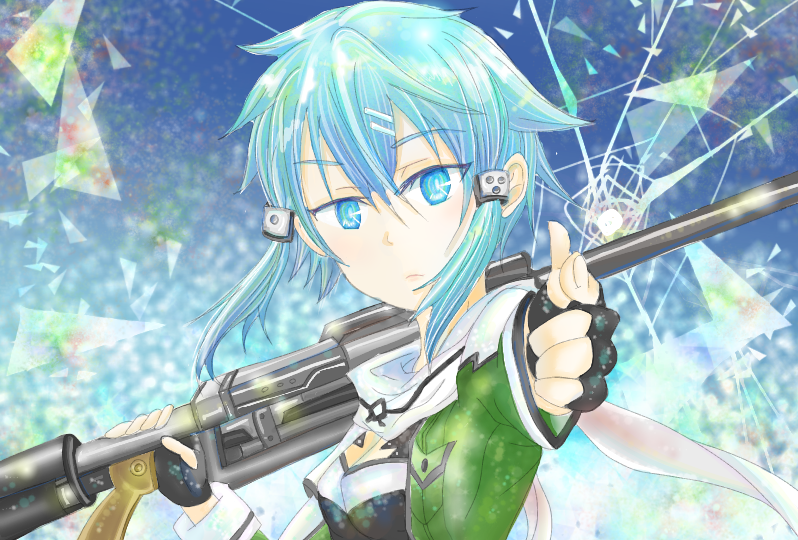 sinon from sao - ibisPaint