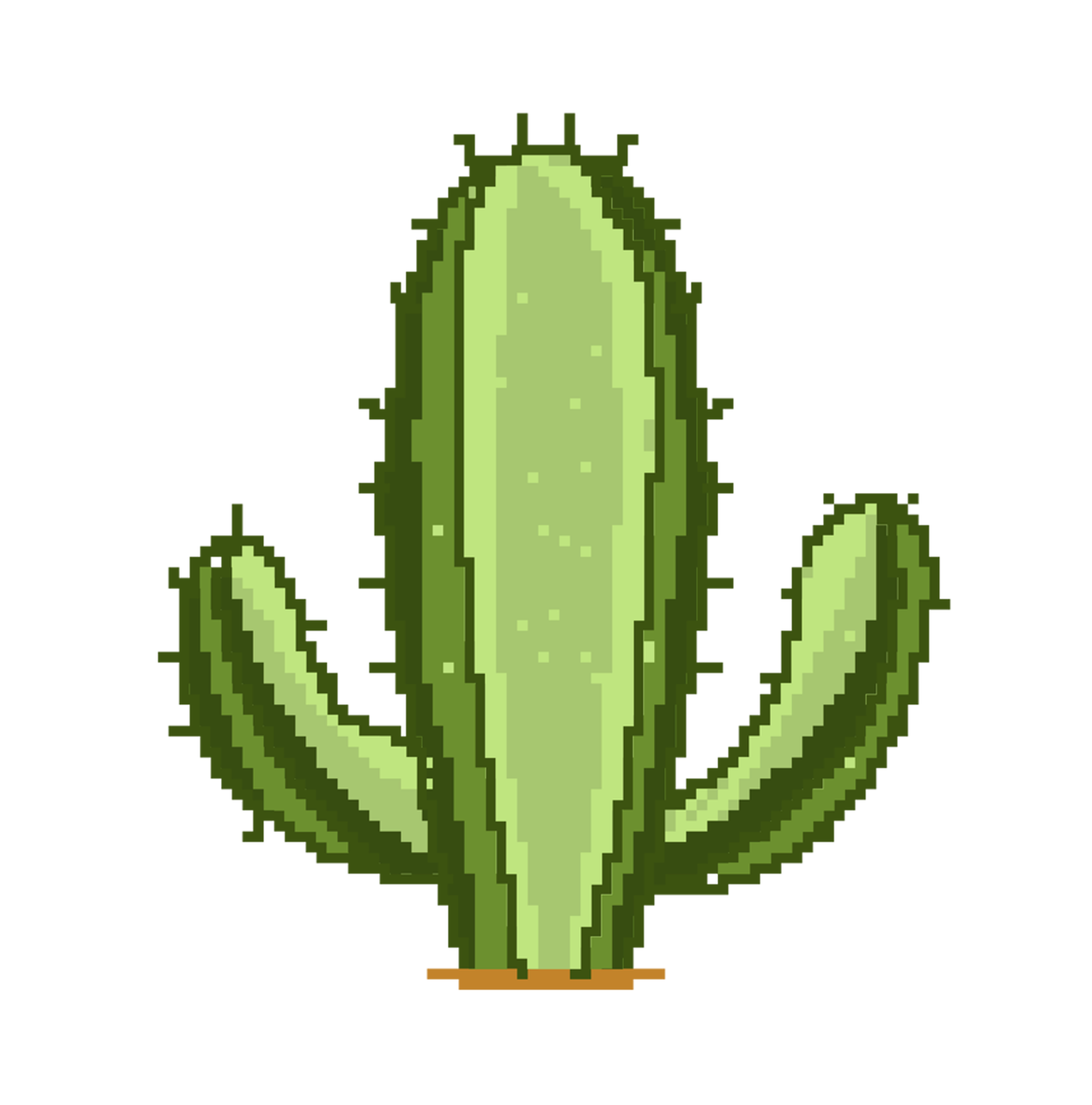 Cactus pixel 2 - ibisPaint