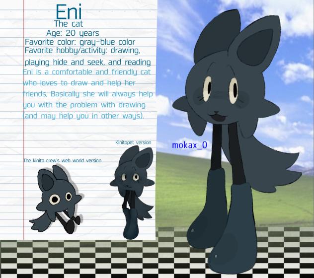Eni (my Kinitopet oc) - ibisPaint