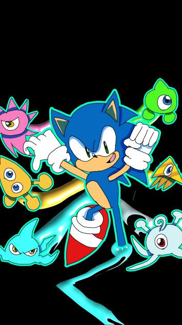 Sonic colors redraw - ibisPaint