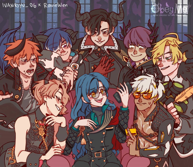 Collab on Obey Me Shall We Date - ibisPaint