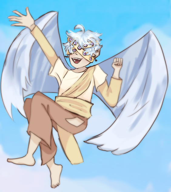 (day 4) drawing wings - ibisPaint