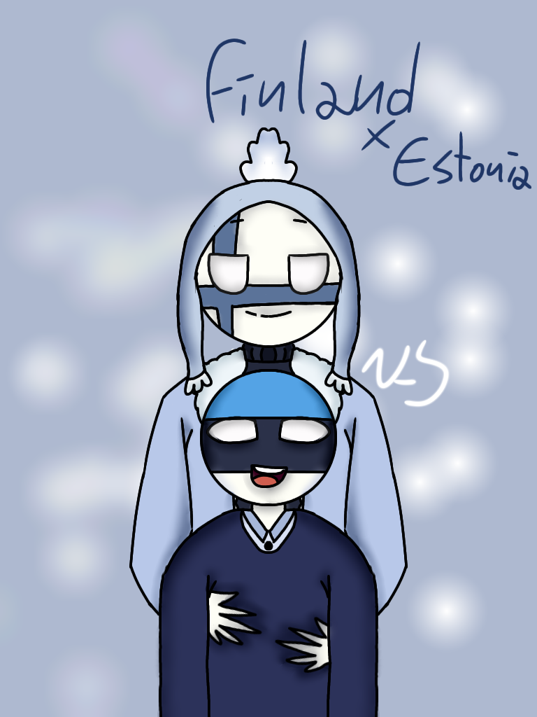Finland x Estonia - ibisPaint