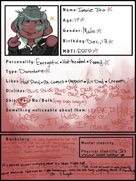 DOKI DOKI OC SUBMISSION YESSS☆ - ibisPaint