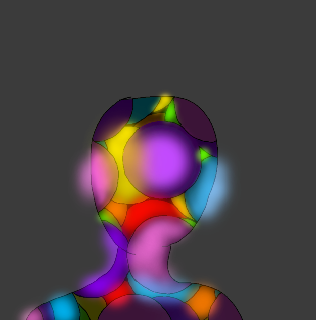 A rainbow man - ibisPaint
