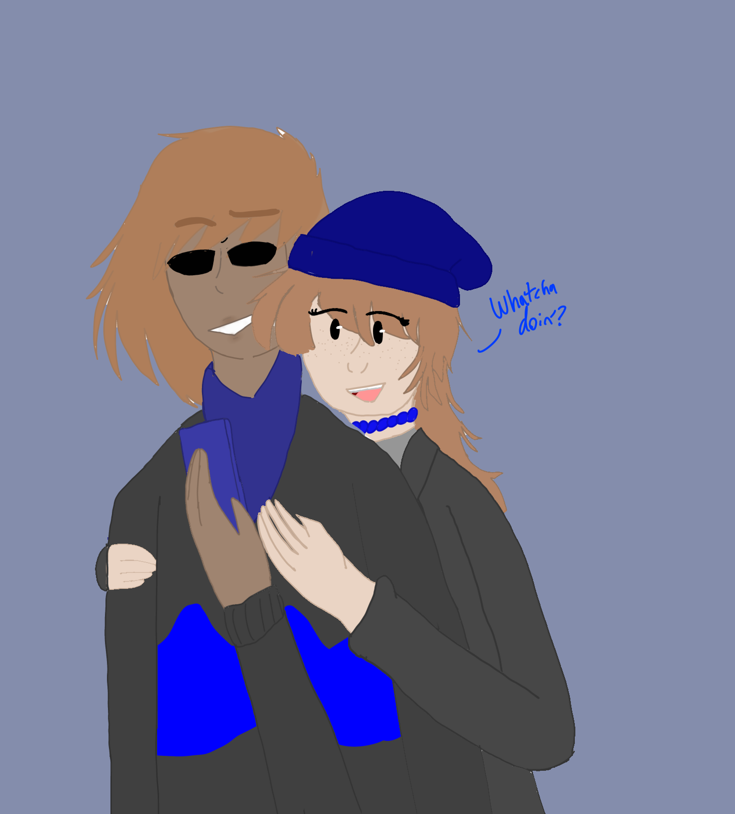 Jane being nosy - ibisPaint