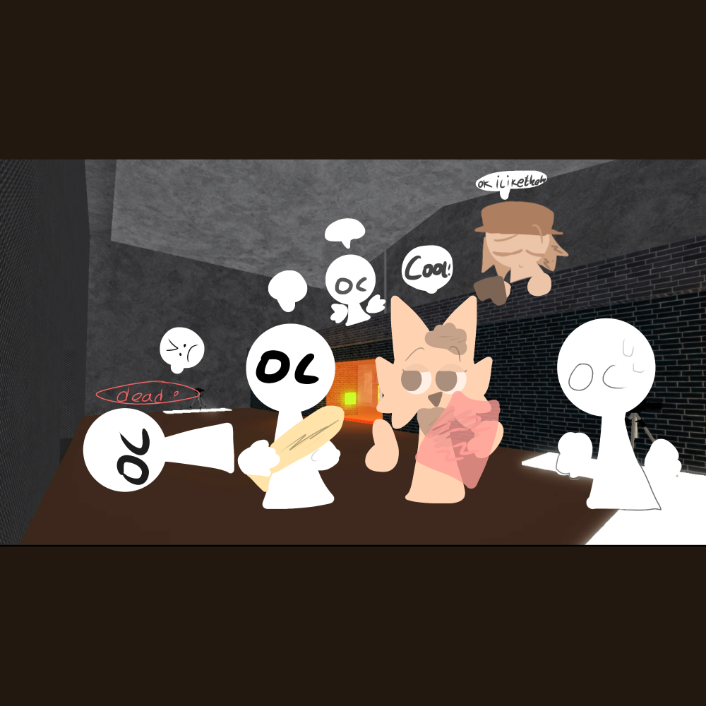 Infectious smile in sprunki be like - ibisPaint