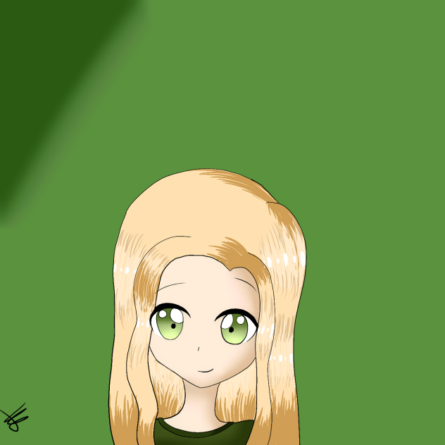 Green girl - ibisPaint
