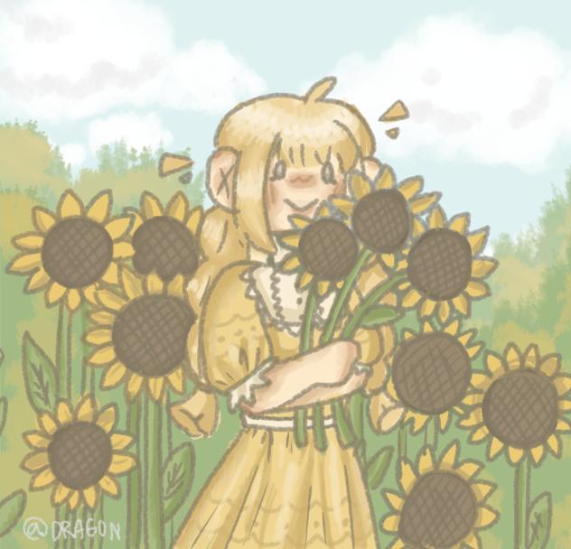 ~sunflowers~ - ibisPaint