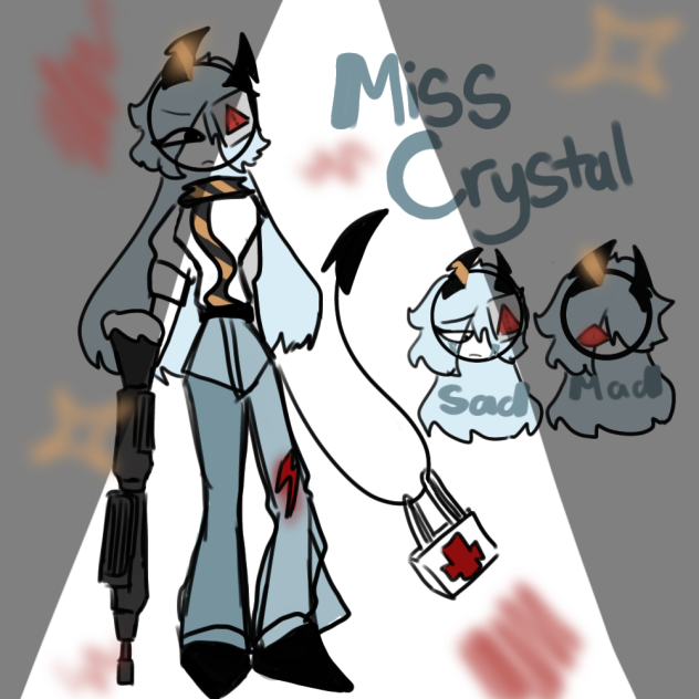 🖤Miss Crystal's danger design!💙 - ibisPaint