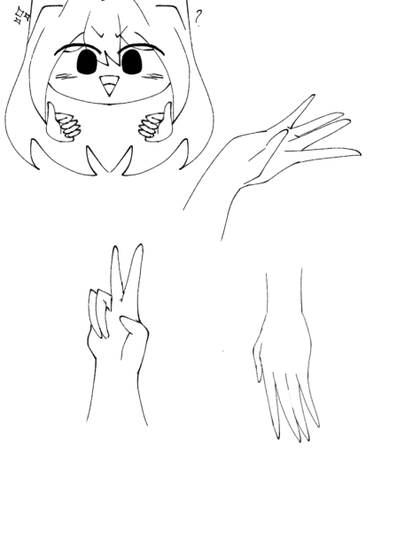 How do people draw hands - ibisPaint